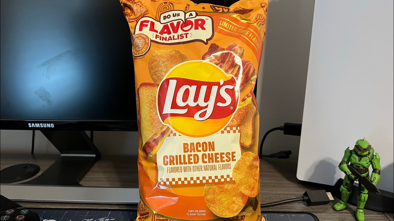 Lays’ Do Us A Flavor- Bacon Grilled Cheese! - YouTube