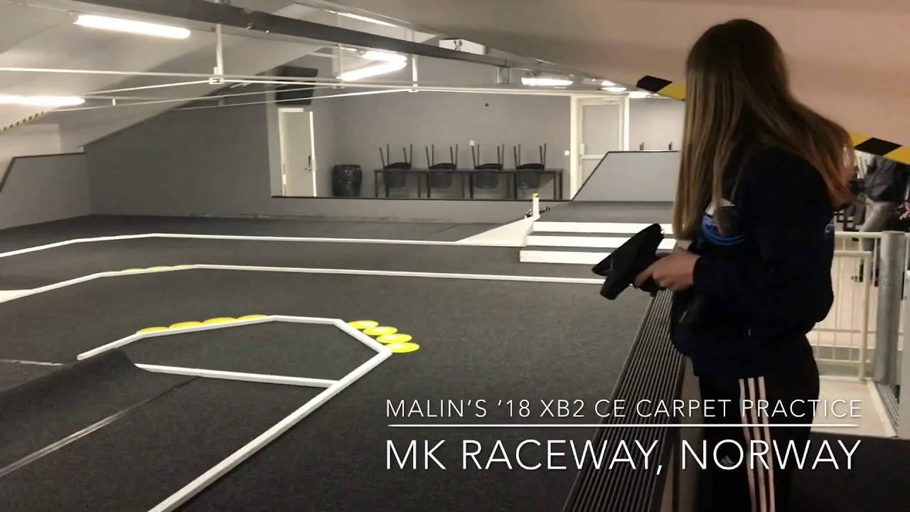Malin’s Xray XB2 CE ‘18 practice at MK Raceway - YouTube