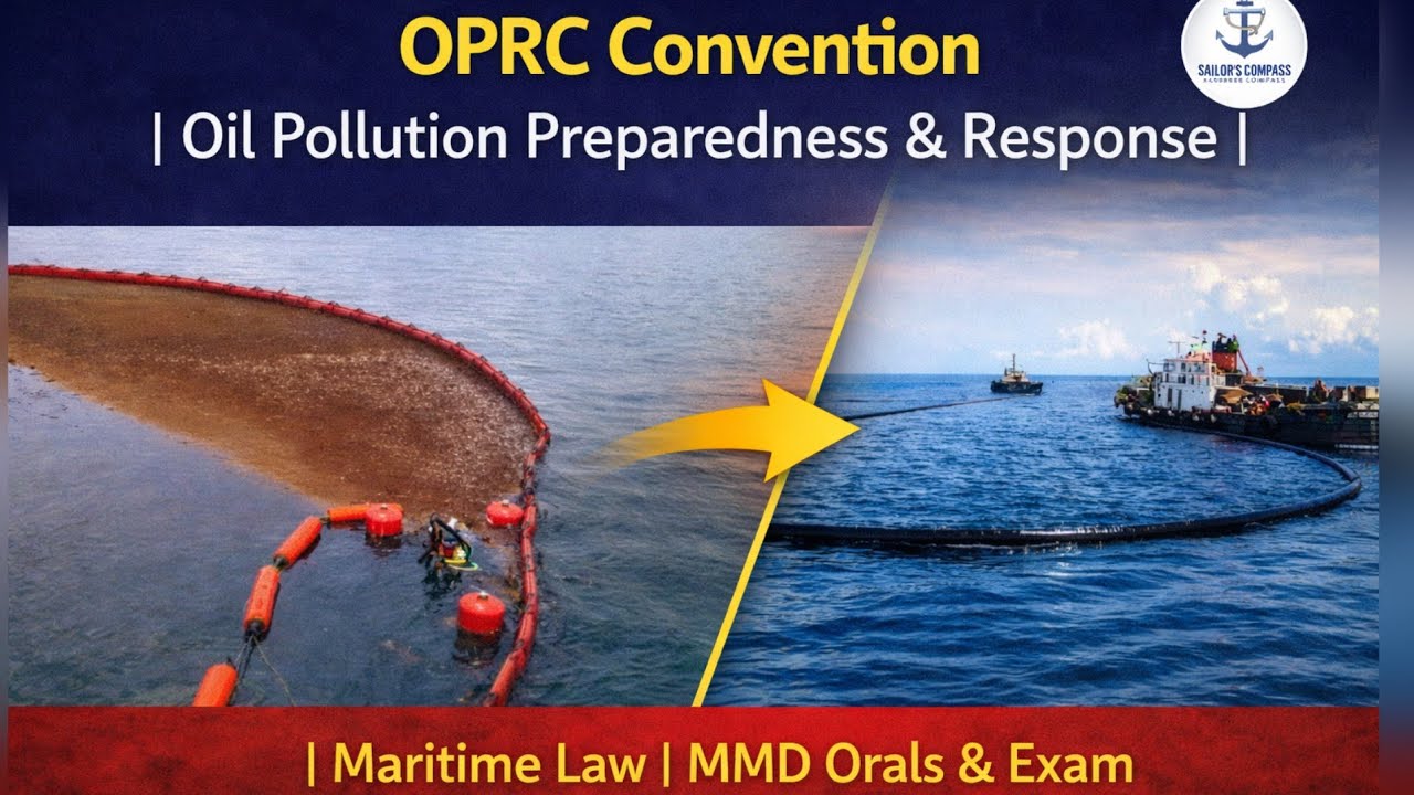 OPRC Convention | Oil Pollution Preparedness & Response | MMD Orals ...