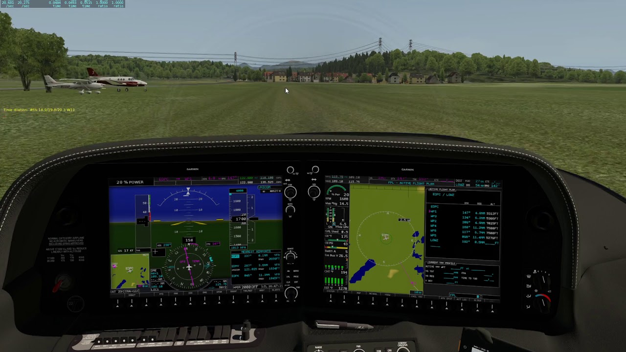 [Real Pilot/vATC VATSIM] EDPC-LOWZ | HoldMyBeer SR22GT | swift pilot ...