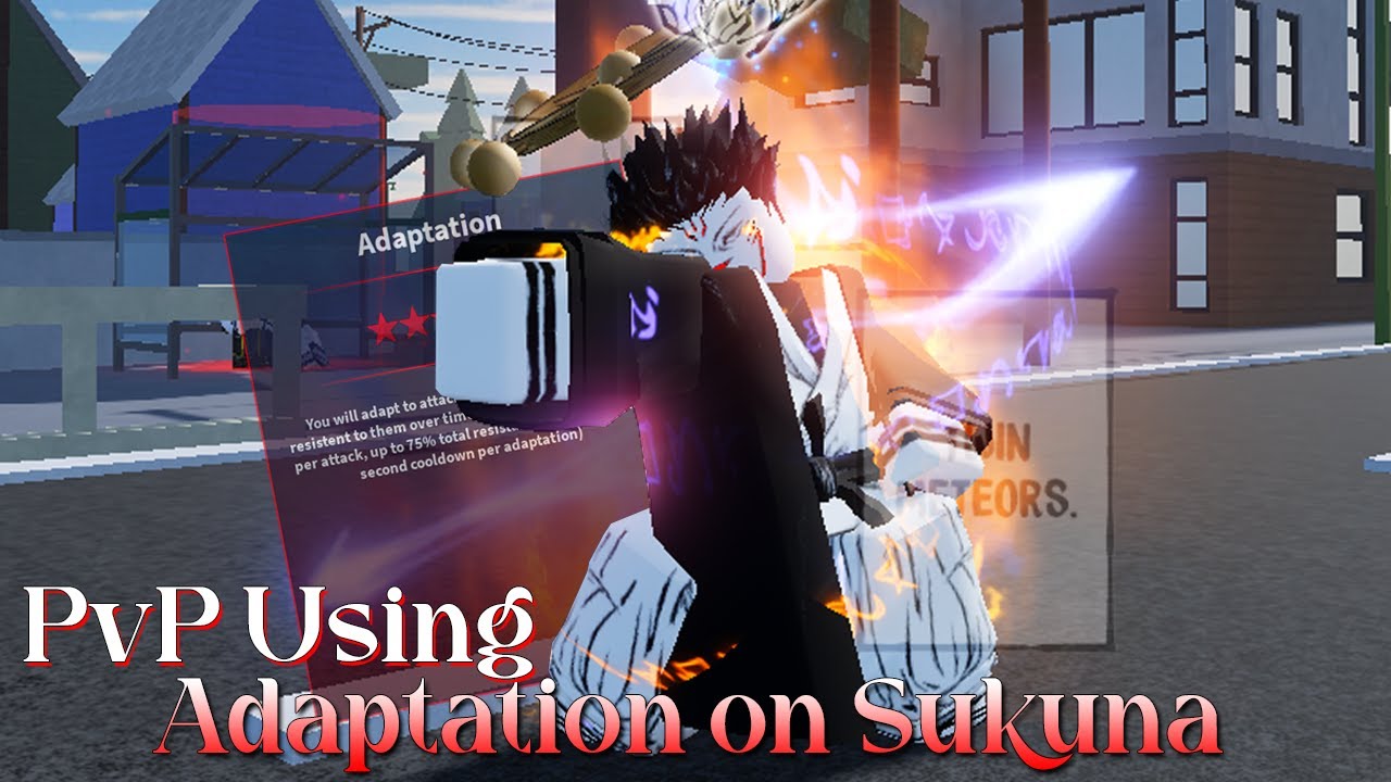 AUT | ADAPTATION ON SUKUNA IS BROKEN FOR PVP !!! | A Universal Time ...
