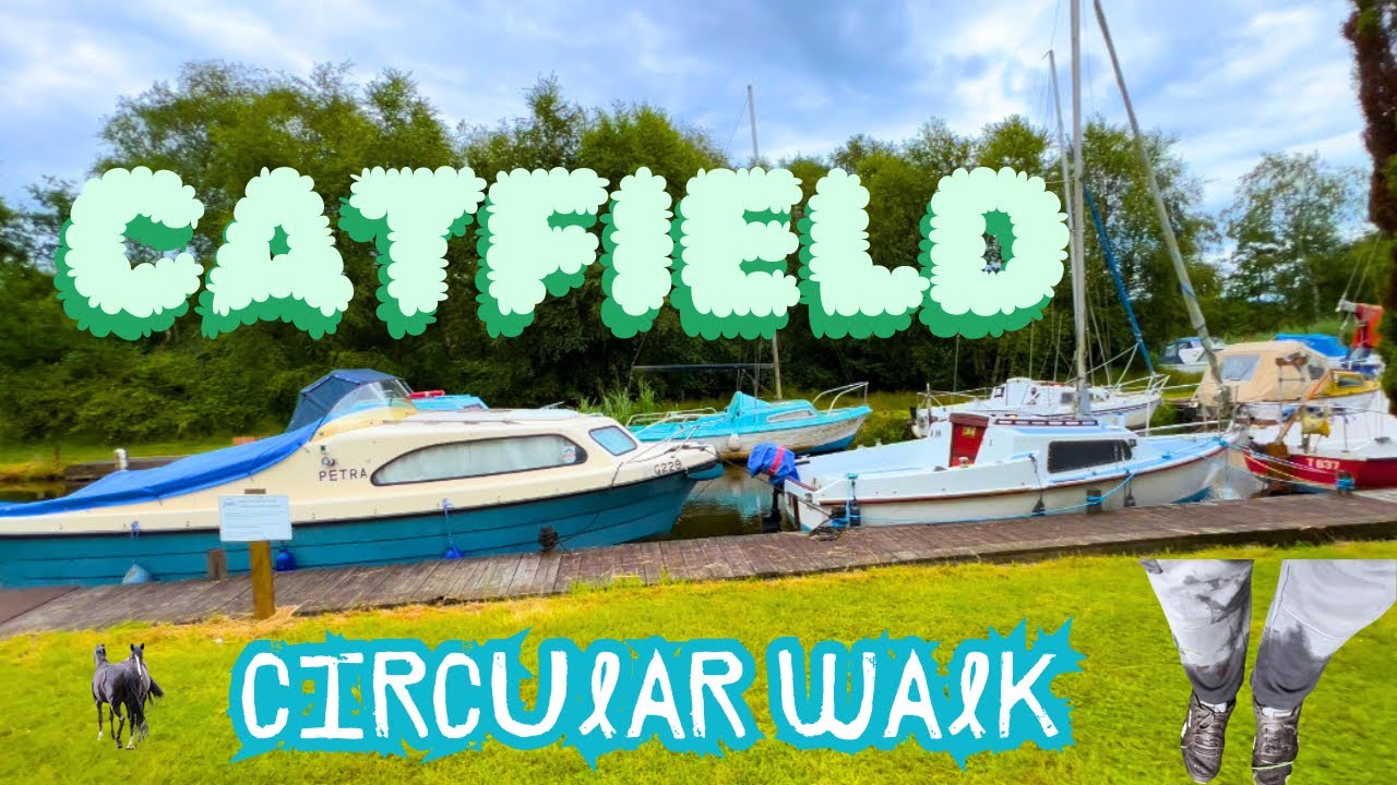 Catfield Norfolk Broads Circular Walk Boats Wildlife Exploring Getting ...