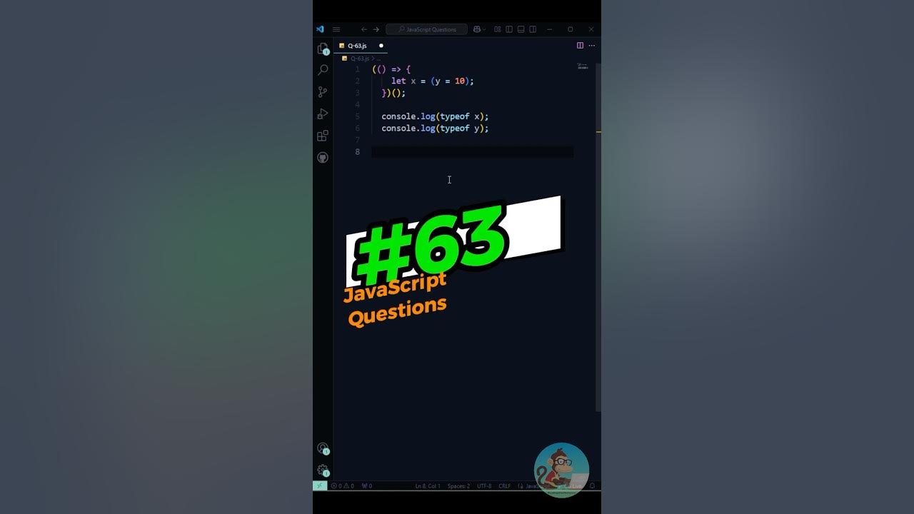 Q63 : JavaScript Questions Series #coding #webdevelopment #codingsimplifiedspace # ...