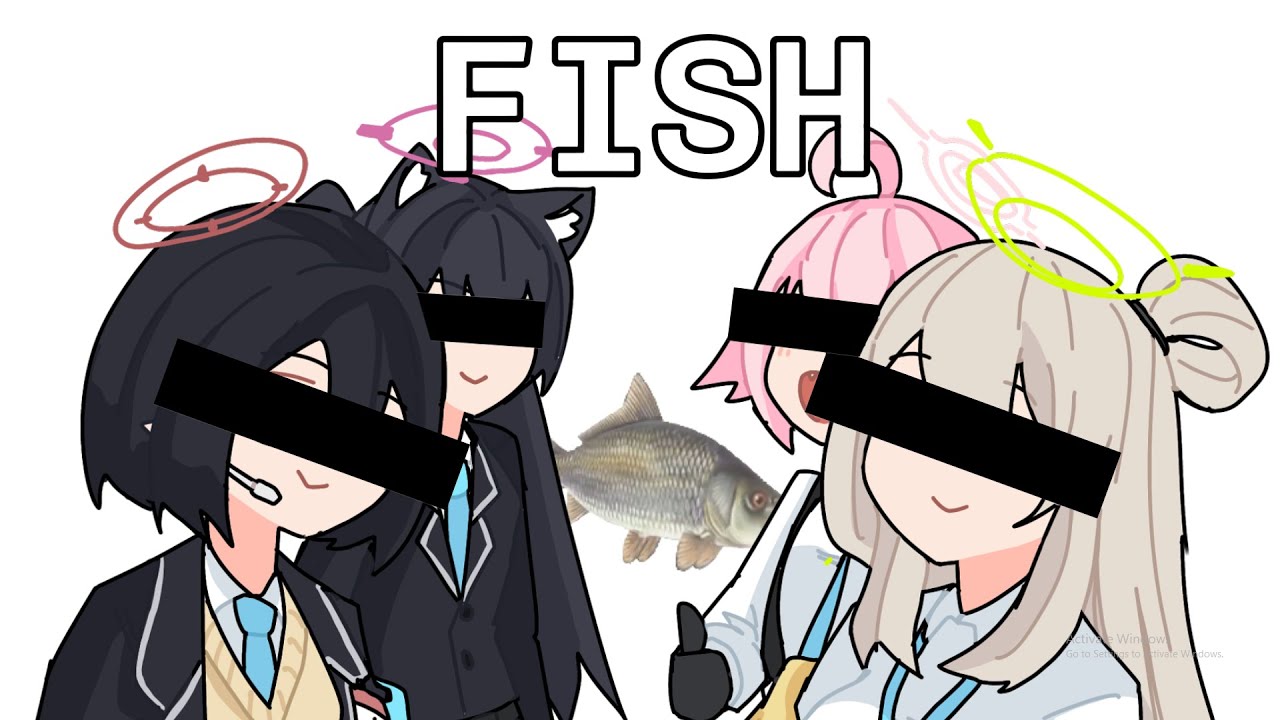 I AM JUST A FISH ( blue archive ) - YouTube