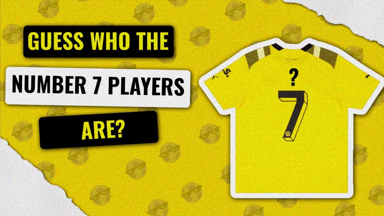 GUESS WHO THE NUMBER 7 PLAYERS ARE? - YouTube