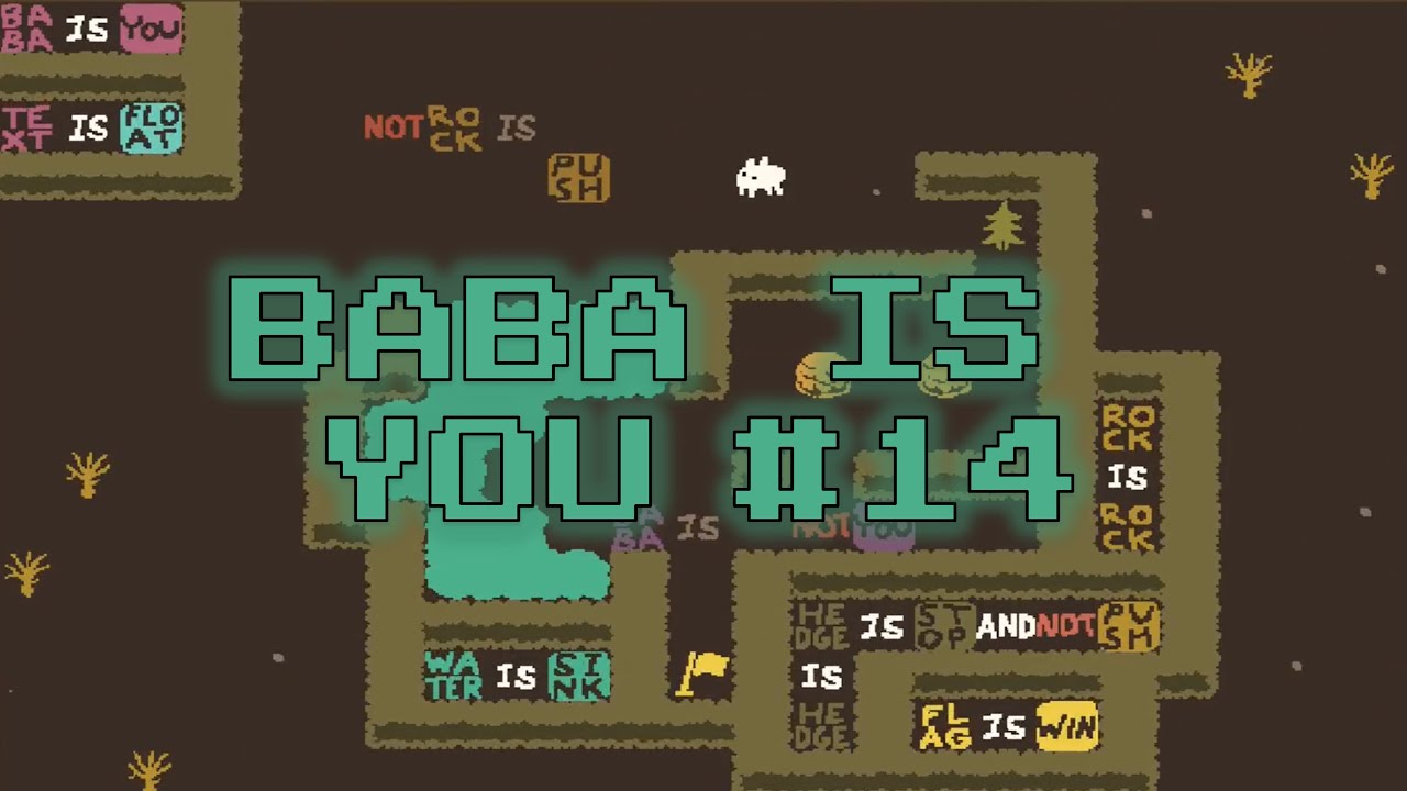 NOT ROCK IS PUSH | BABA IS YOU ITA #14 - YouTube