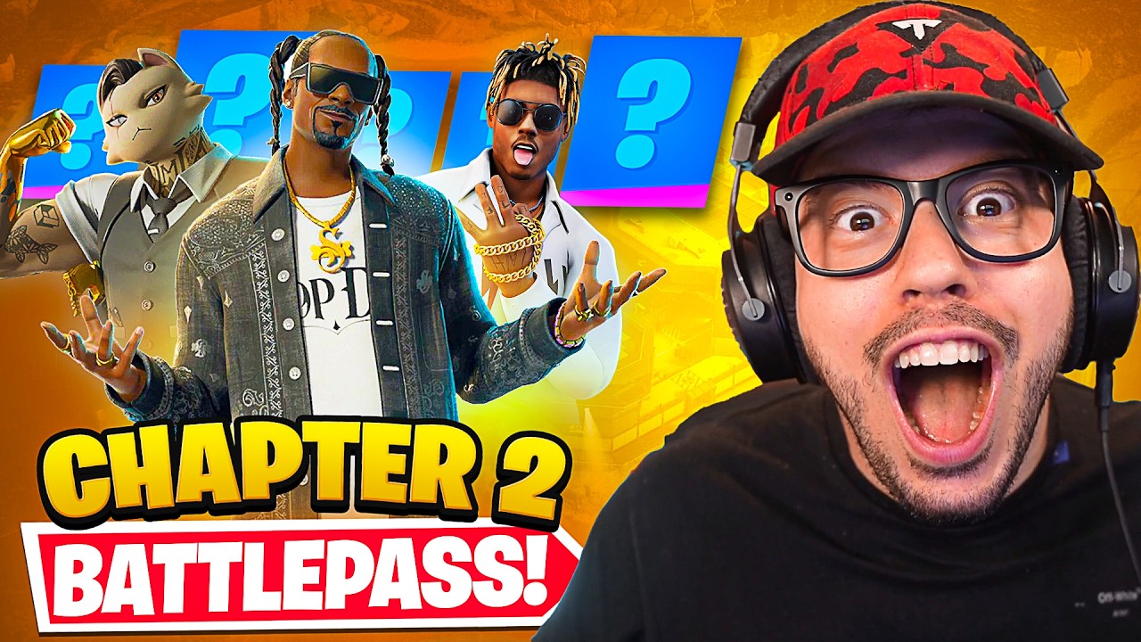 NEW *Chapter 2 REMIX* BATTLE PASS in Fortnite! (Snoop Dogg, Ice Spice ...