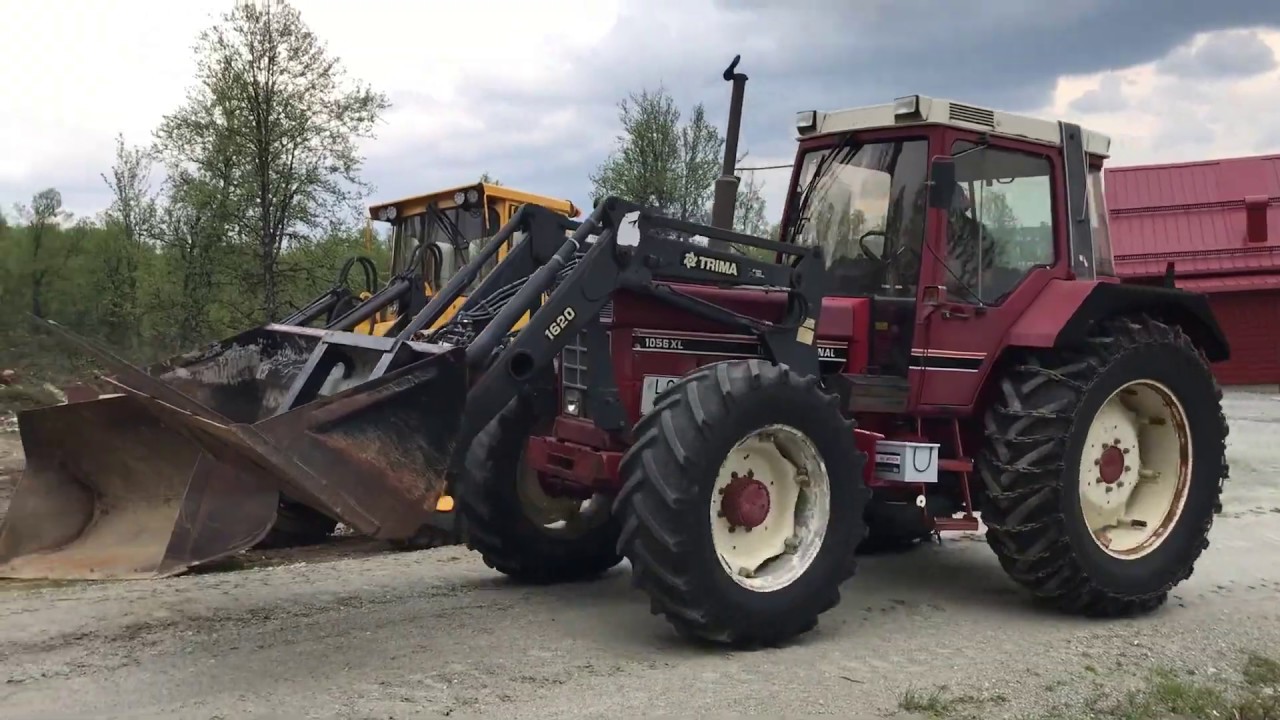 Köp Traktor International 1056 AXL med tillbehör på klaravik.se - YouTube