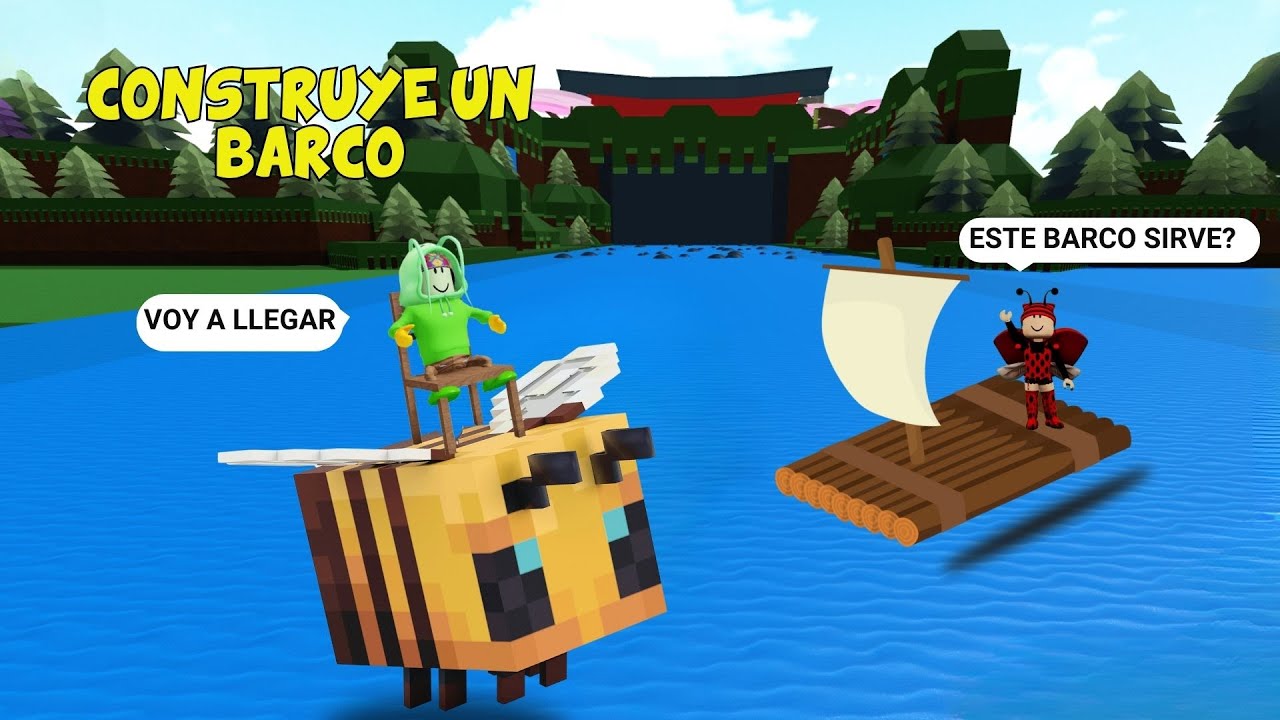 CONSTRUYE UN BARCO (ROBLOX) - MOMENTOS DIVERTIDOS - YouTube