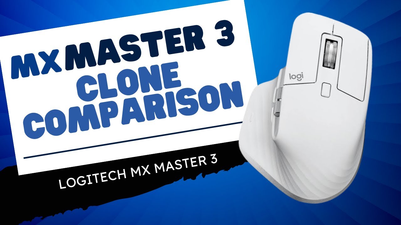 MX Master 3 Clone Mouse Review - YouTube