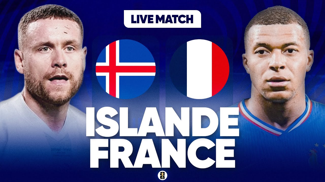 🔴🇮🇸🇫🇷 ISLANDE - FRANCE LIVE / 🚨ALLEZ LES BLEUS ! / LA VICTOIRE ...