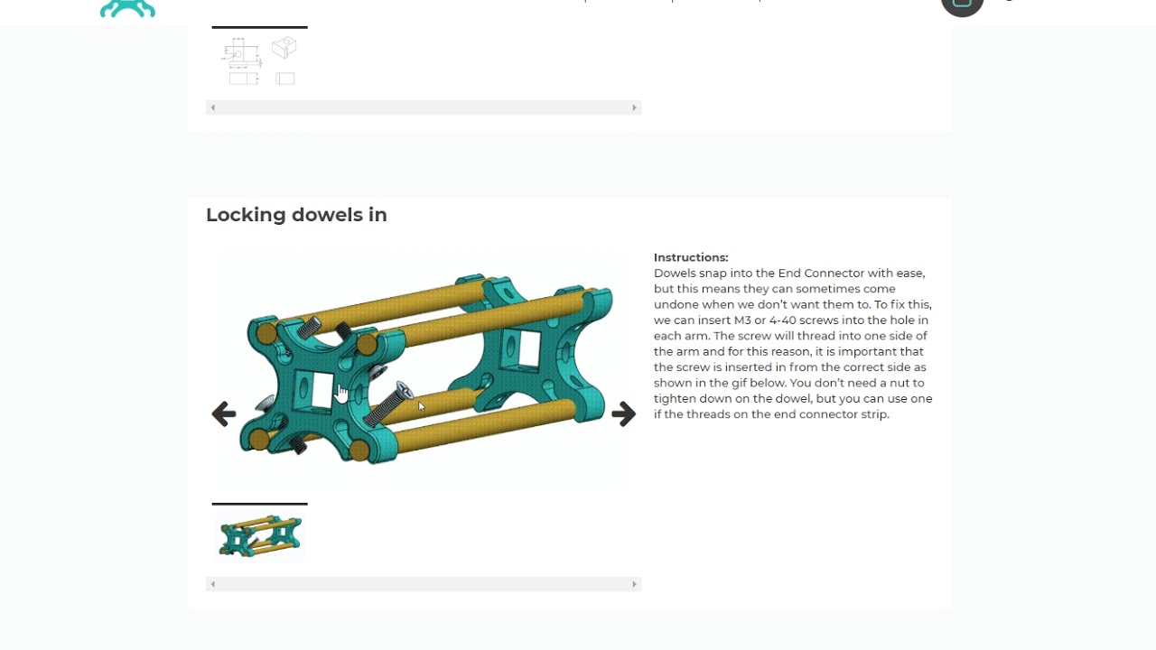 Onshape End Connector Inserts - YouTube
