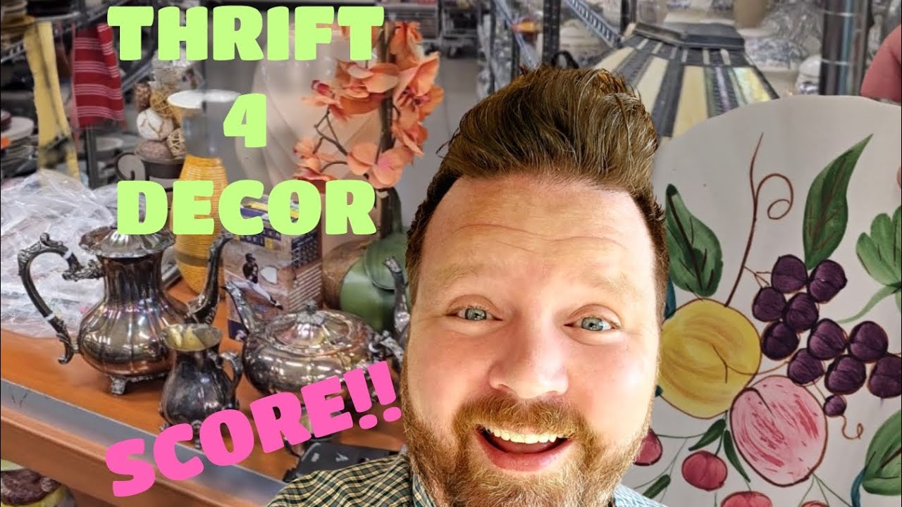 THRIFT 4 Decor Adventure 14 #shopping #vintagestyle #homedecor #inspiration #thrifting #thrifted ...