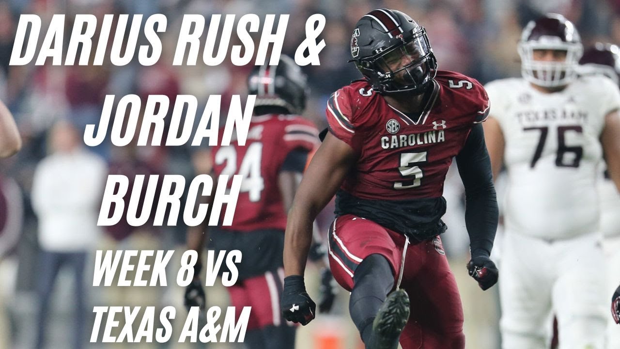 Darius Rush and Jordan Burch Post Game vs Texas A&M - YouTube