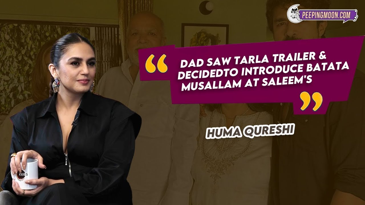 Huma Qureshi cooks up a storm with Tarla - YouTube