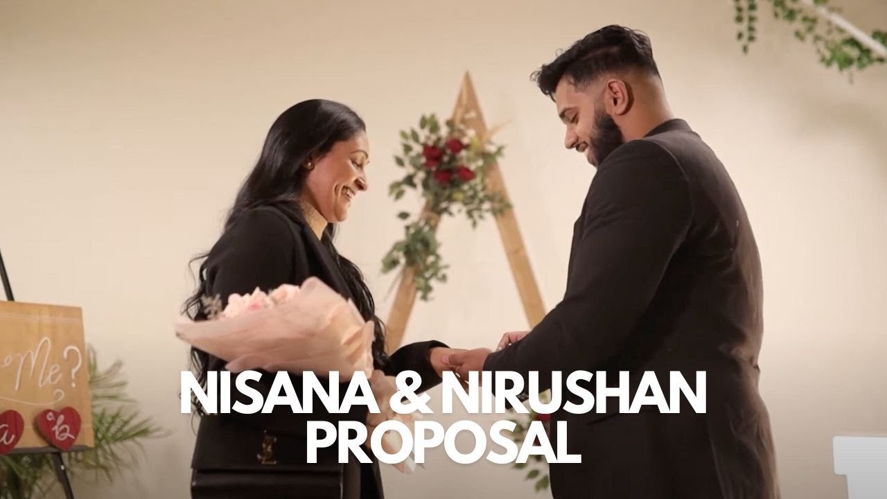 Nisana & Nirushan Proposal - YouTube