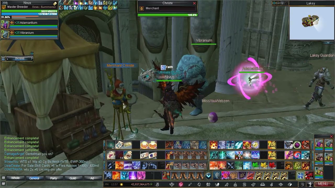 Rappelz - Ethereal pixie weapon (upgrade) - YouTube