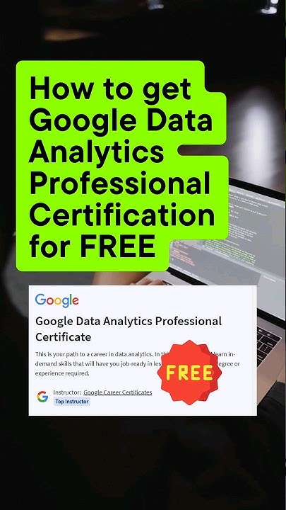 Get Google Data Analytics Professional Certificate for FREE # ...