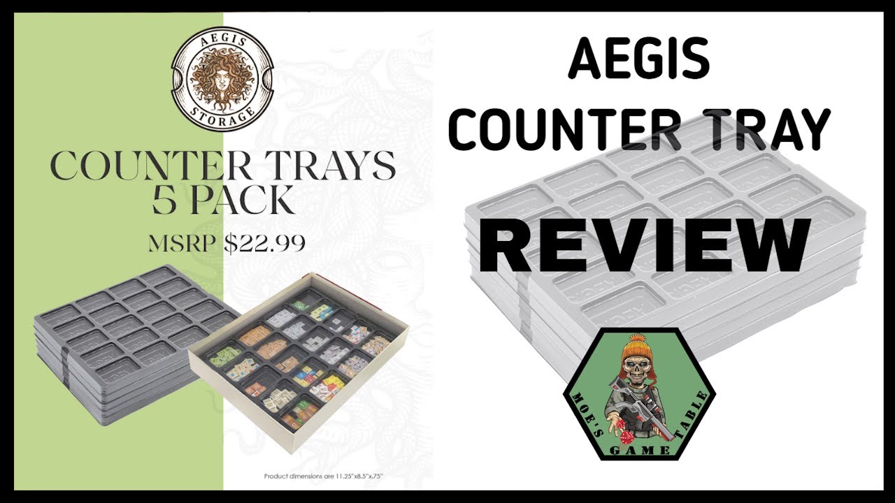 Aegis Counter Tray Comparison and Review - YouTube