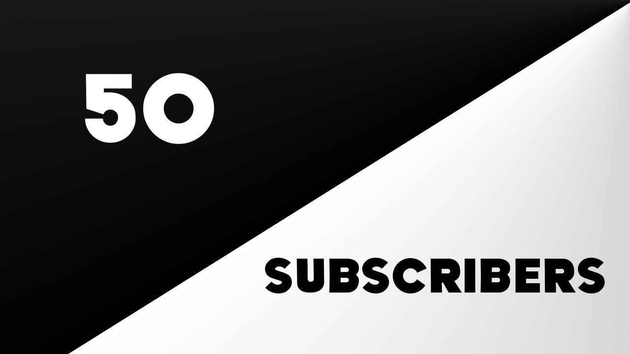 50 subscribers... - YouTube