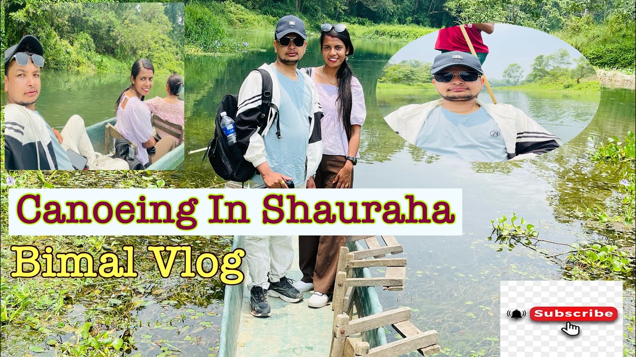 Canoeing In Shauraha Chitwan झण्डै गोहिले खाएको - YouTube