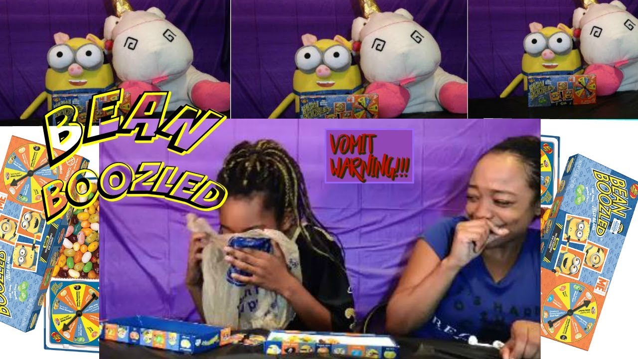 Minion Beanboozled Challenge! Vomit Alert! Super Gross (Bloopers added ...