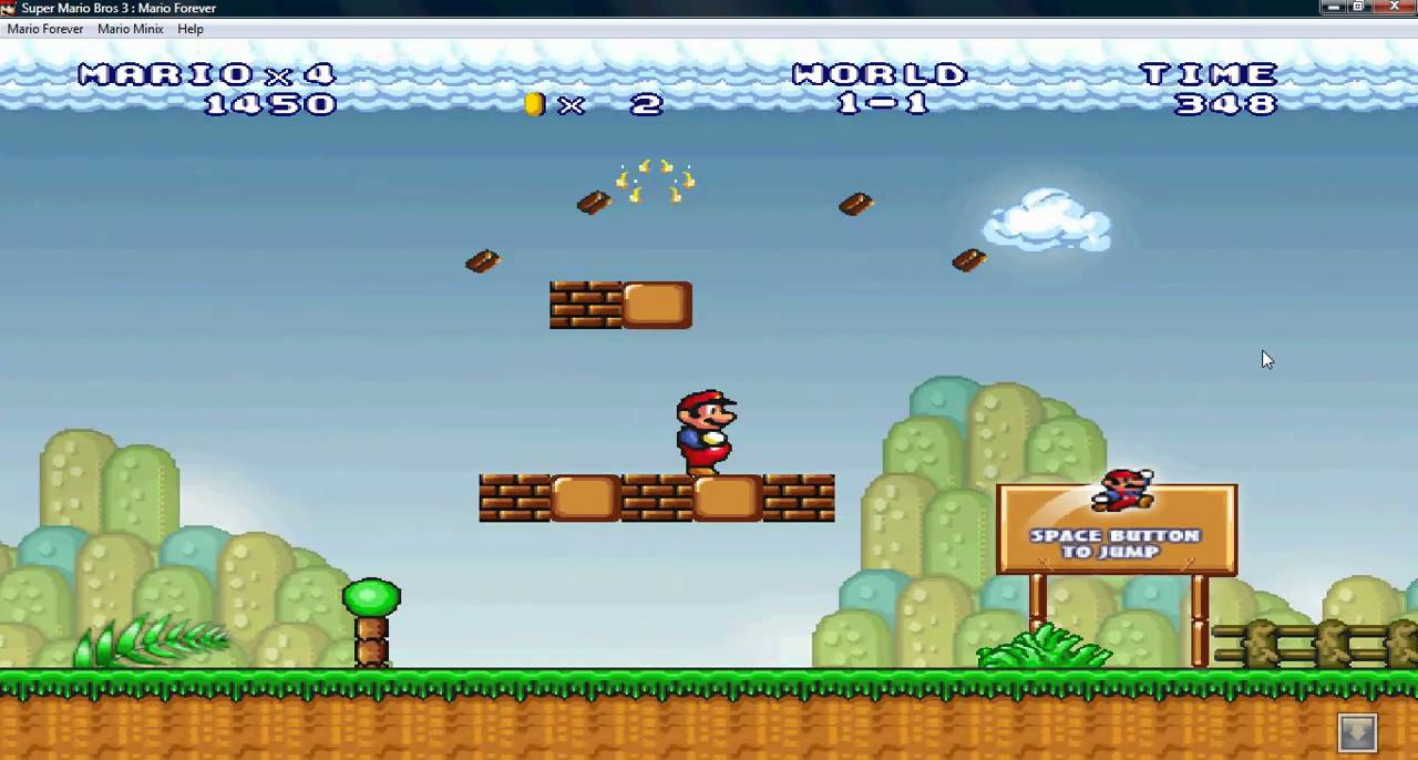 Mario Forever Gameplay World 1-1 and 1-2 - YouTube