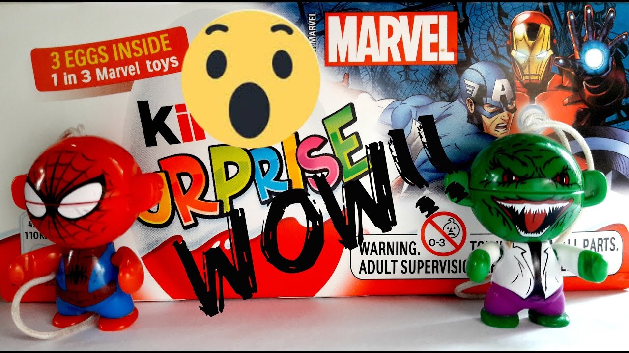 Kinder Surprise MARVEL - YouTube