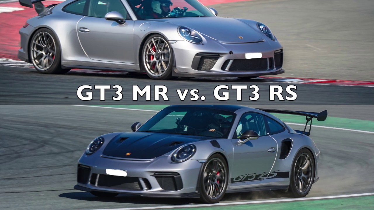 Manthey Racing GT3 vs. GT3RS Weissach (Side-by-Side Laps) - Dubai GP ...