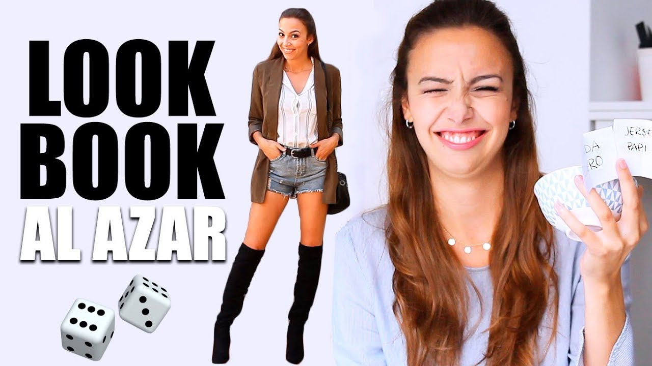 ¡OUTFITS HECHOS AL AZAR! 😱🔝 Pijama, jersey de mi padre, ropa de mi ...