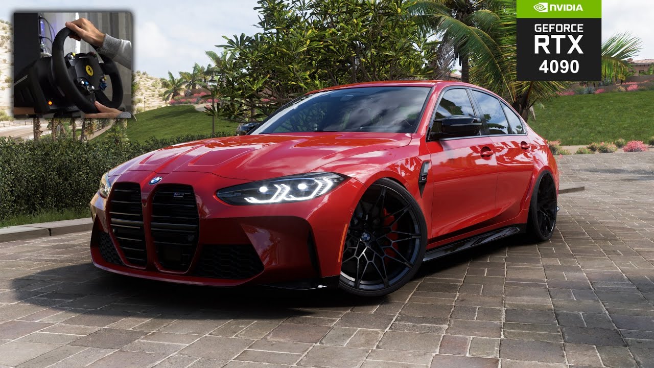 BMW M3 G80 Competition Forza Horizon 5 - 4090 RTX And 13900k Gameplay ...