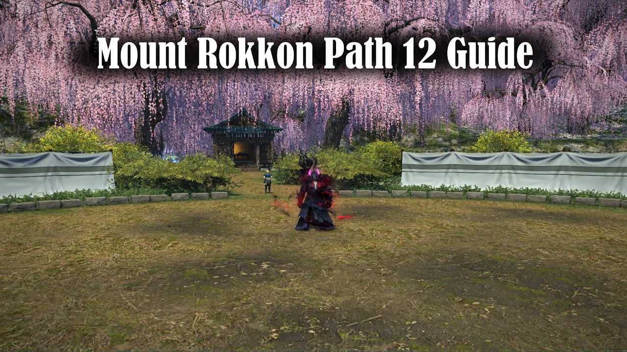 FFXIV Mount Rokkon Path 12 Guide - YouTube