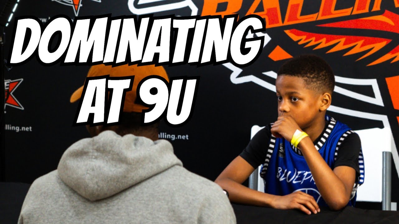 Brandon Williams Jr. | Dominating the 9U Basketball Scene - YouTube