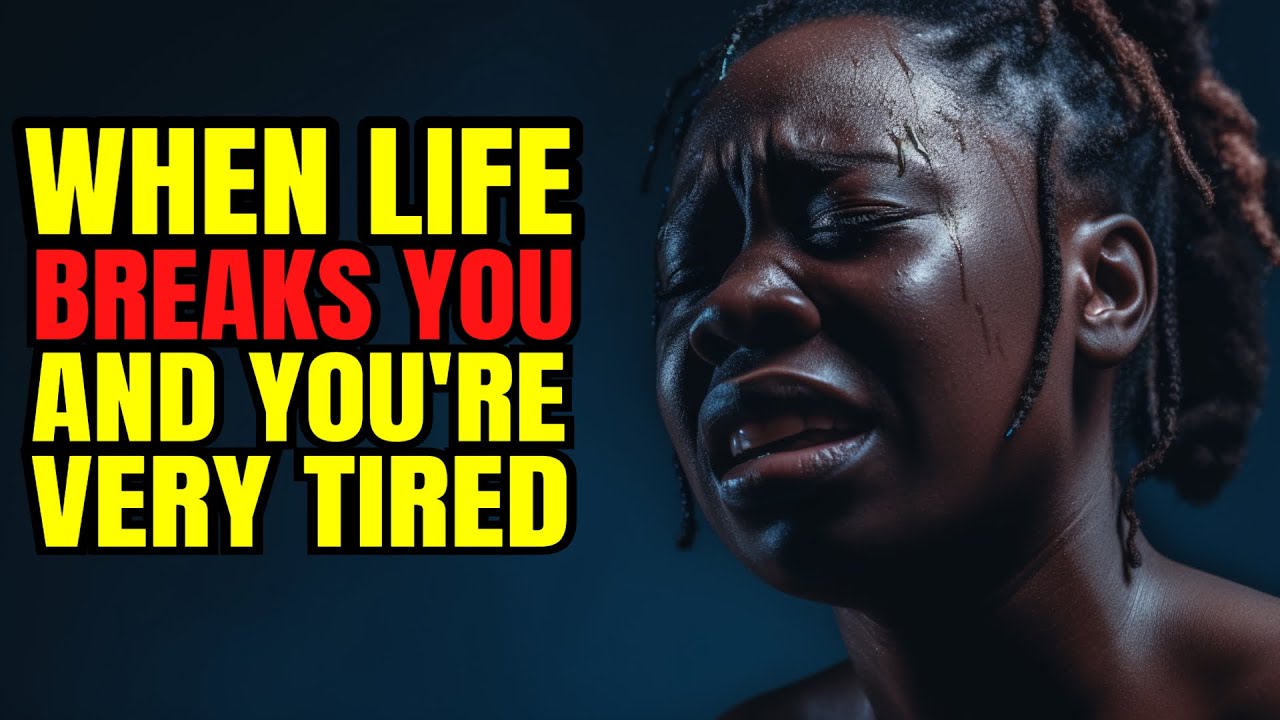 When Life Breaks You And You Are Very Tired: A Path to Recovery - YouTube