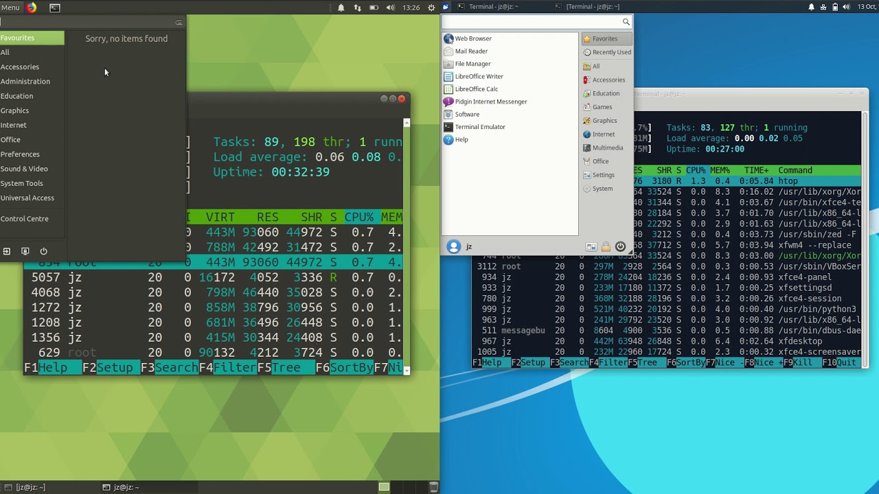 Xubuntu 19.10 vs Ubuntu Mate 19.10 - RAM Usage - YouTube