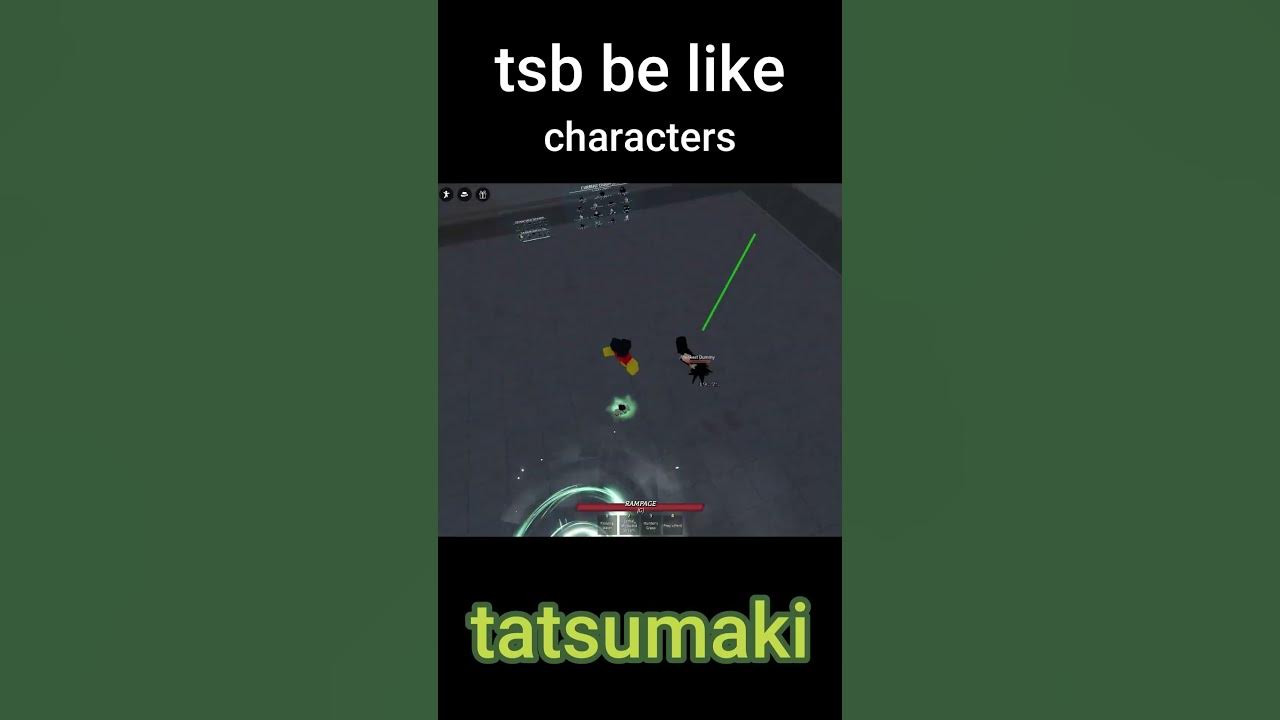 TSB characters be like - YouTube