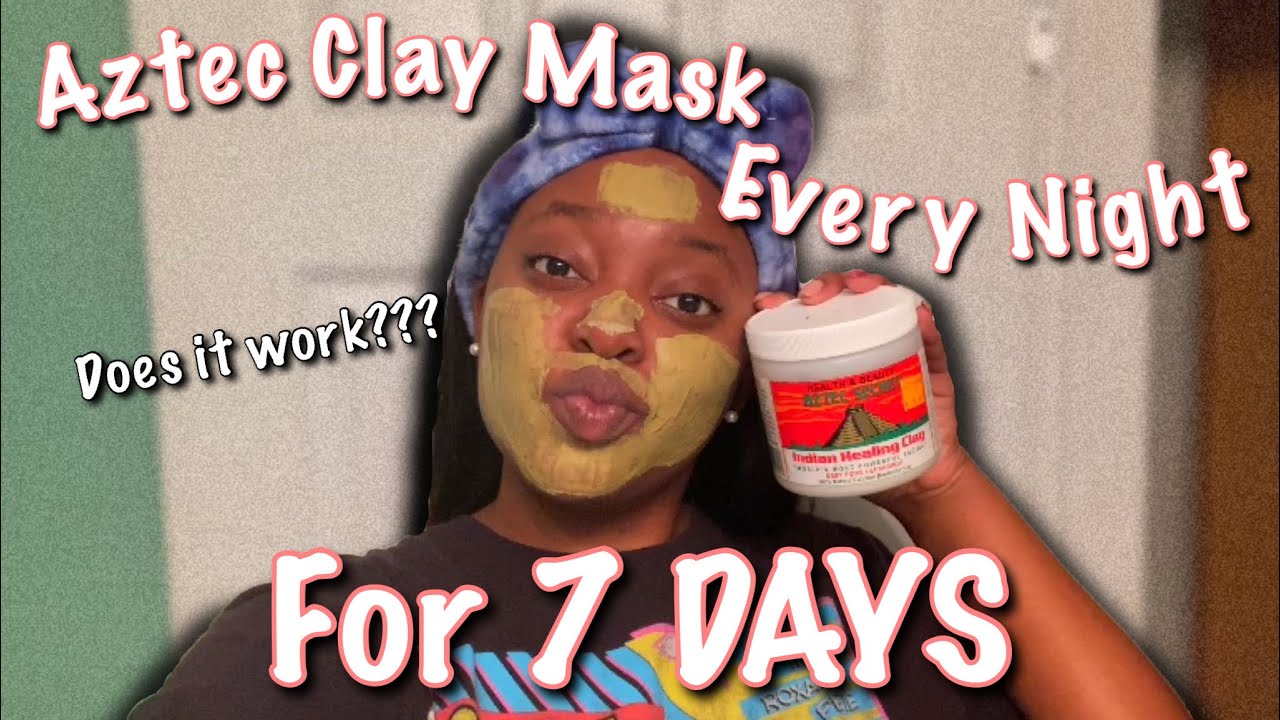 I TRIED THE AZTEC CLAY MASK FOR A WEEK - YouTube