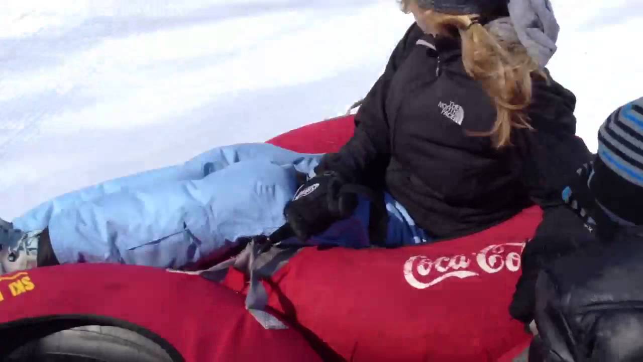Plattekill snow tubing March 10, 2013 - YouTube