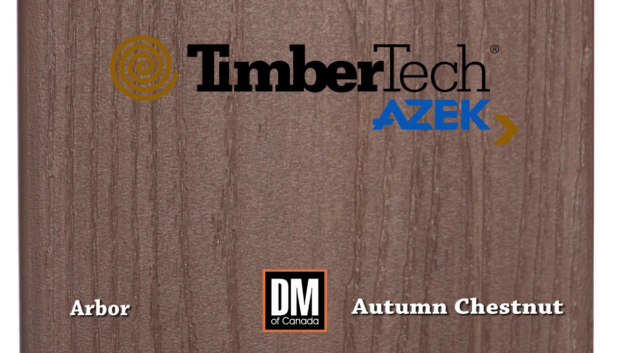 Azek, by TimberTech - Arbor Collection, Autumn Chestnut Deck Boards and ...