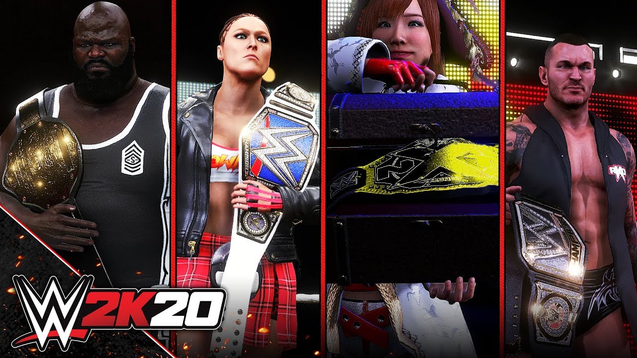 WWE 2K20 UPDATED CHAMPION ENTRANCES: Kairi Sane w/ Chest, The Rock ...