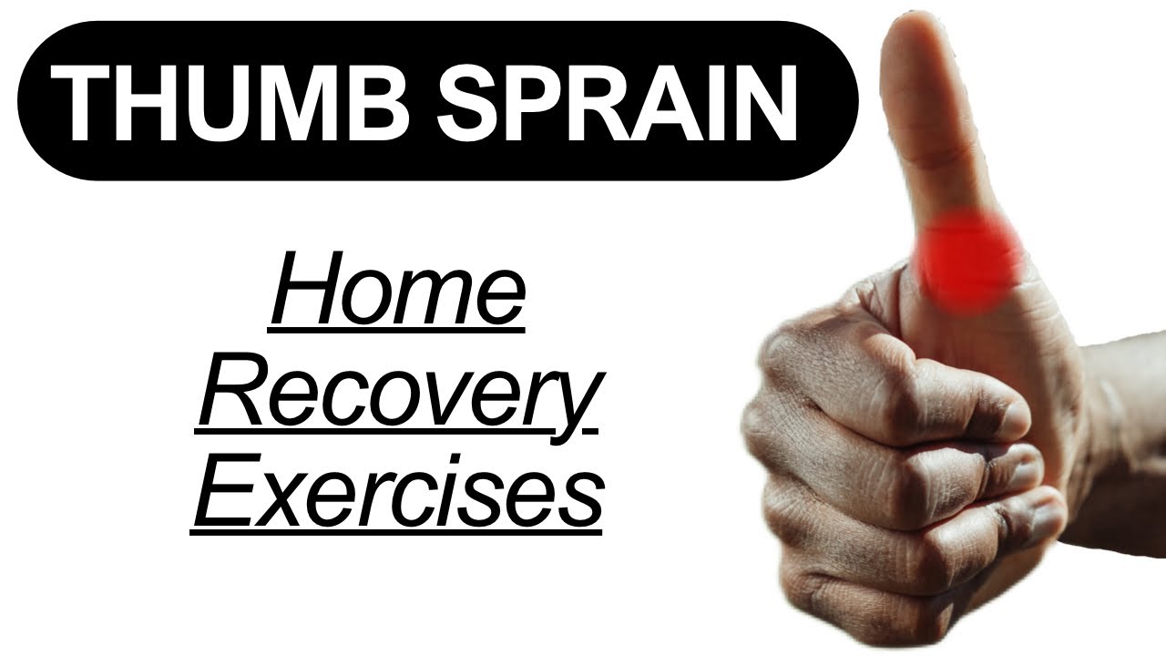 Thumb Sprain Rehab Exercises - YouTube