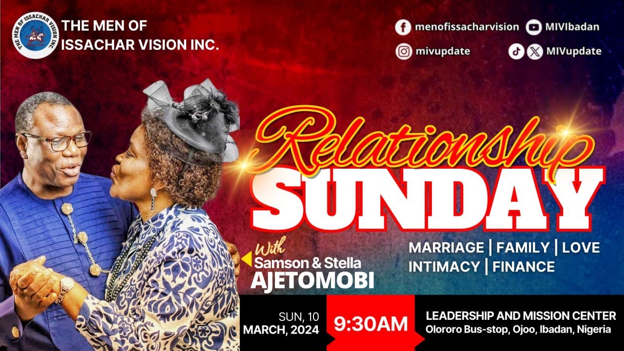 RELATIONSHIP SUNDAY SERVICE 10TH MARCH 2024 - YouTube