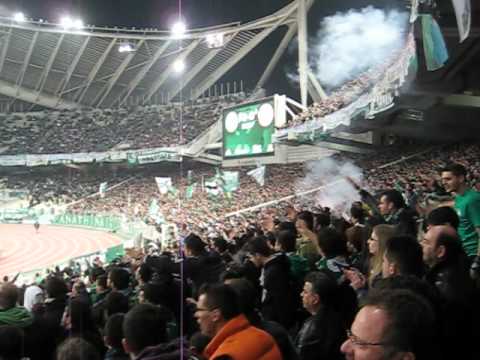 Παναθηναικος - Ολυμπιακος 18.3.2012 - YouTube