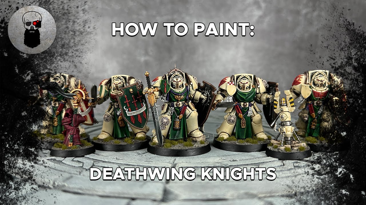 Contrast+ How to Paint: New Deathwing Knights - YouTube