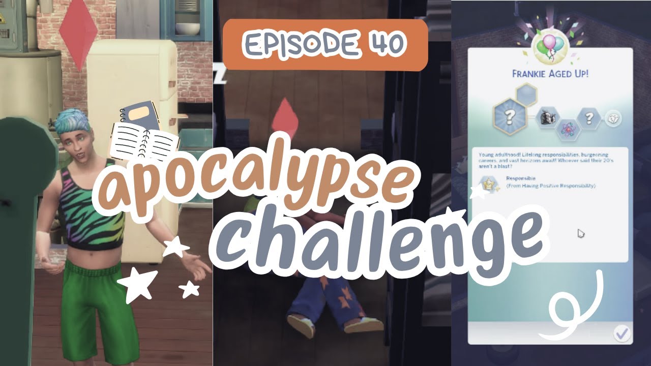 the apocalypse challenge | episode 40 | the sims 4 - YouTube