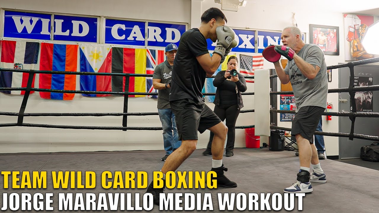 Team Wild Card Boxing - Jorge Maravillo Media Workout - YouTube