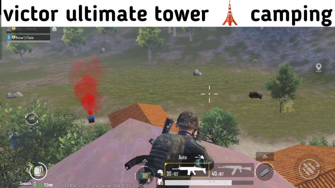😱 OMG Victor ultra pro camper squad ultimate tower camping 😂 victor IQ ...