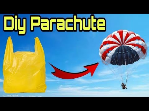 Easy way to make parachute 💥😱|| Homemade parachute #creative #toys # ...