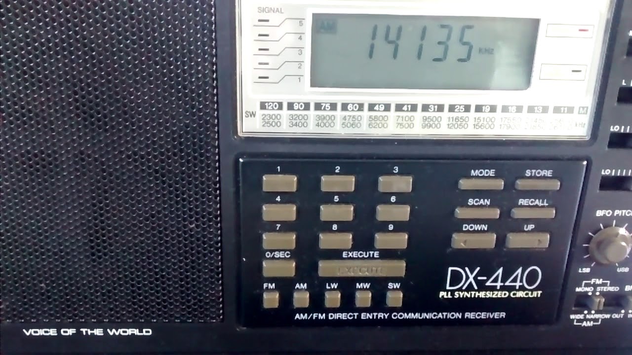 Realistic DX 440 em 14 MHz SSB - YouTube
