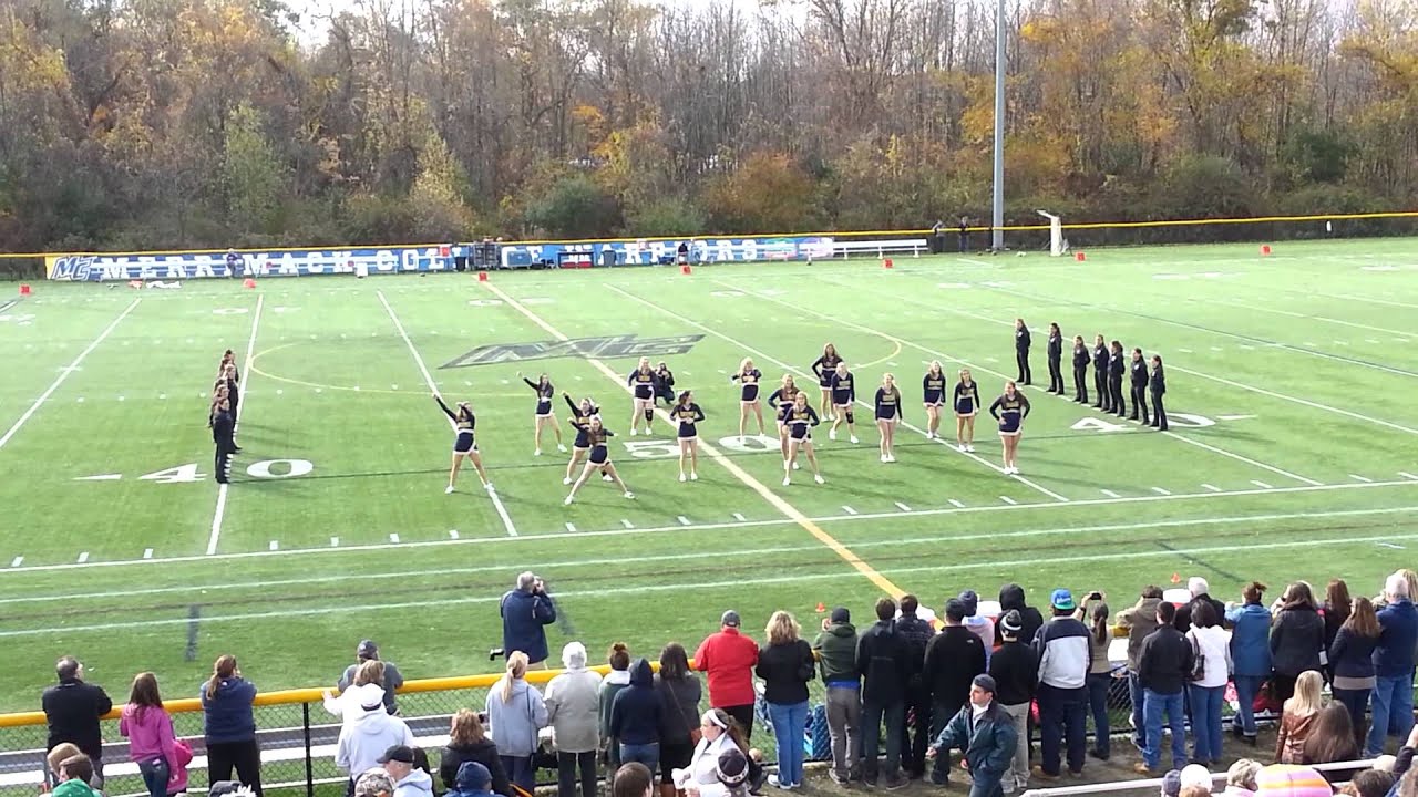 Merrimack College Dance Team Homecoming 2013 - YouTube